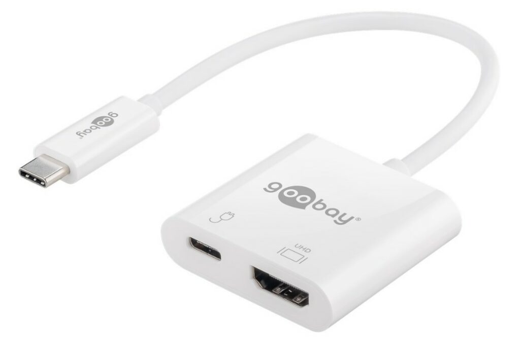 Goobay USB-C™ to HDMI™ Adapter with 60 W Power Delivery - Lobcom HK Ltd