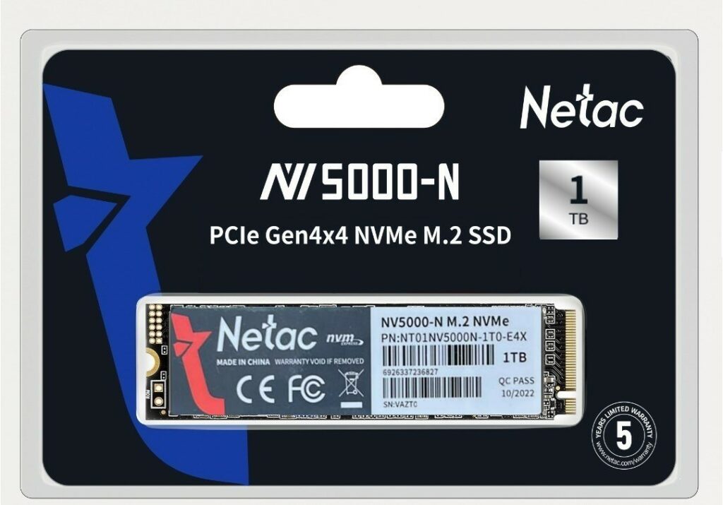 Netac NV5000-N M.2 SSD – Lobcom HK Ltd