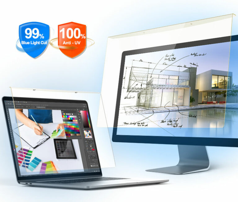 Sview Blue Light Cut Filter for Laptop and Desktop Monitor (Hanging ...