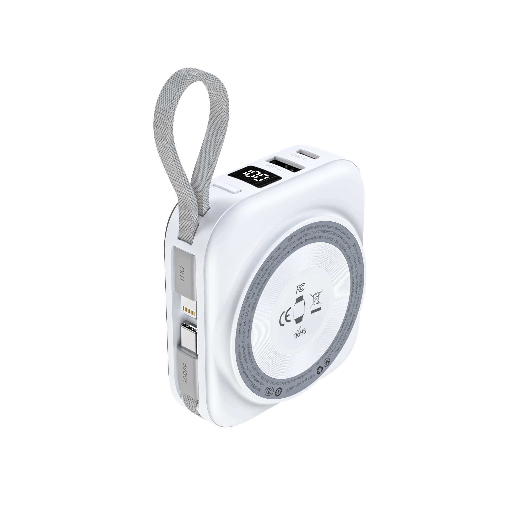 Choetech B697 - 10000mAh Magnetic Power Bank - Lobcom HK Ltd